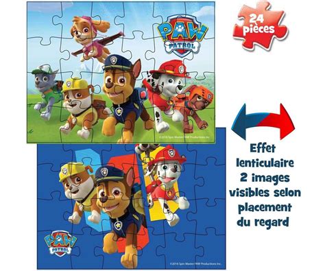 Пес Патрул Метално куфарче с пъзели КОМСЕД