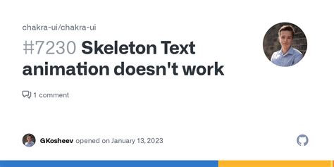 Skeleton Text Animation Doesnt Work · Issue 7230 · Chakra Uichakra