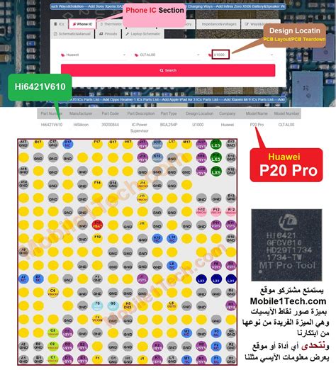 Huawei Ic Pinout Data Sheet