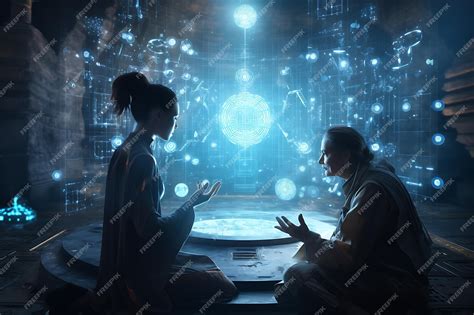 Premium Ai Image Synergy Of Intelligence Navigating The Landscape Of Humanai Interaction