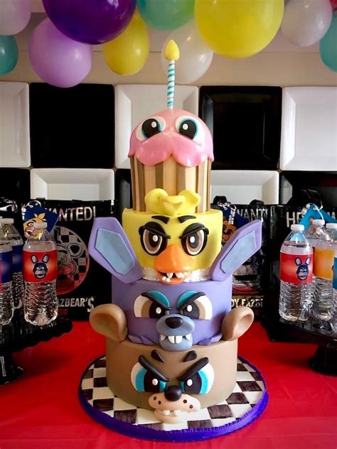 Five Nights At Freddys Birthday Customised Five Nights At Freddys