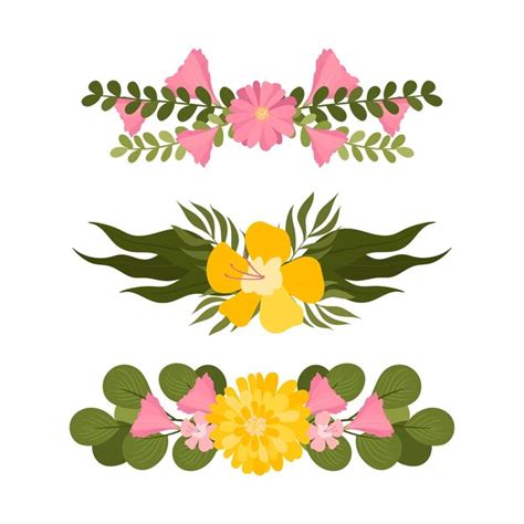 Flower Leis Vectors And Illustrations For Free Download