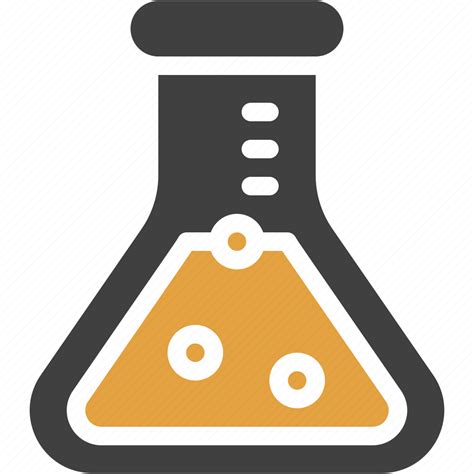 Flask Lab Erlenmeyer Chemistry Laboratory Chemical Icon Download On Iconfinder