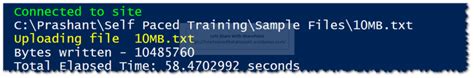 Sharepoint Online20162013 How To Upload Large Files Using Powershell Automation11 Espc