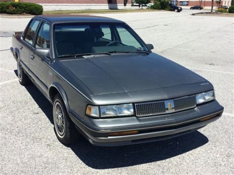 1989 Oldsmobile Cutlass Ciera Sl 28l V6 Gray Classic Oldsmobile