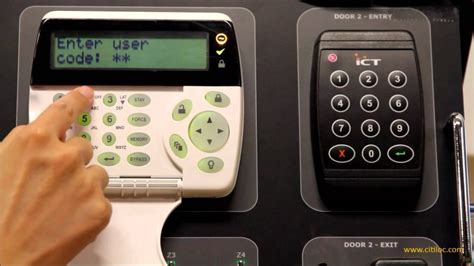 ICT Alarm System Arming And Disarming Multiple Areas Integrated Security Solutions Citiloc