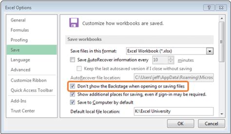 Open Excel Files Faster Excel University