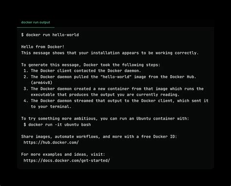 Day 2 Installation And Hello World Advent Of Docker 🐳🎄