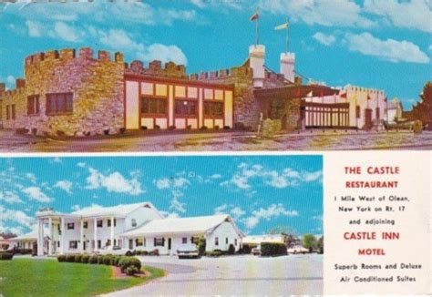 The Castle Restaurant Olean New York Topics Hotels Restaurants Hotels Postcard