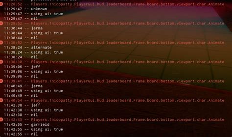 Default Animation Script Error Without Actual Error Scripting Support