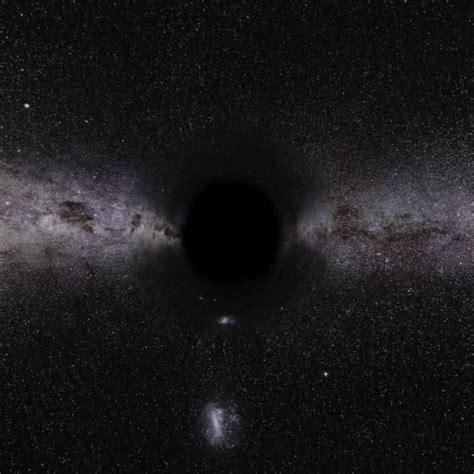 Attempted To Generate A Simulated Black Hole Using Blender 3d