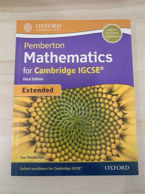 Mathematics For Cambridge Igcse Third Edition Extended Textbook By Sue Pemberton Oxford