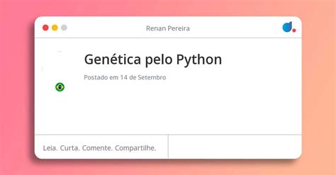 Genética Pelo Python