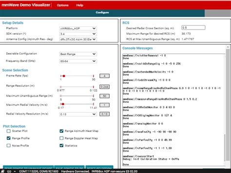 About The Recorded Data Of Mmwave Demo Visualizer Sensors Forum Sensors Ti E2e Support Forums