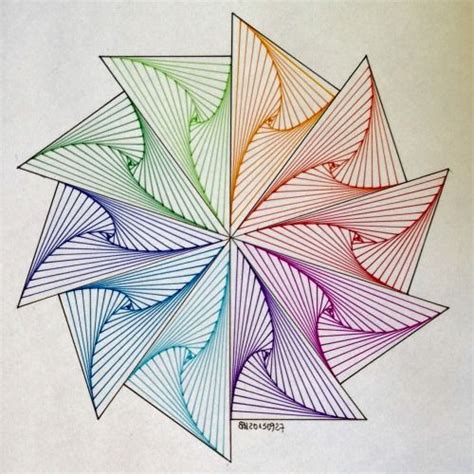 Free Geometry String Art Patterns