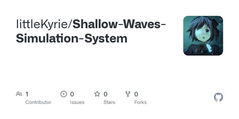 Github Littlekyrieshallow Waves Simulation System
