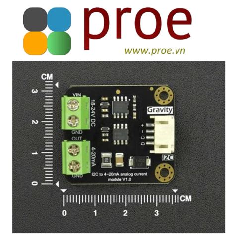 Dfr0972 I2c 4 20ma Dac Module Arduino Compatible Điện Tử Proe
