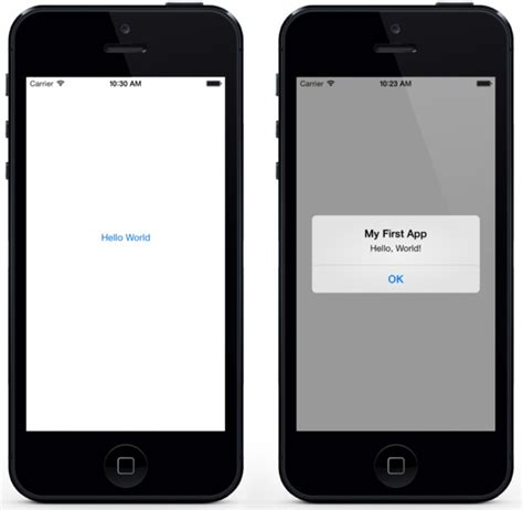 Creating Hello World App Using Xcode 5 And Interface Builder