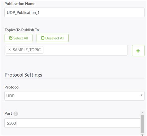 Example Udp Publication Example Udp Publication