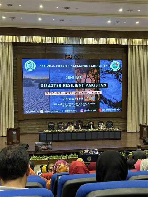 Naeem Gull On Linkedin Disaster Resilient Pakistan Organized By Ndma