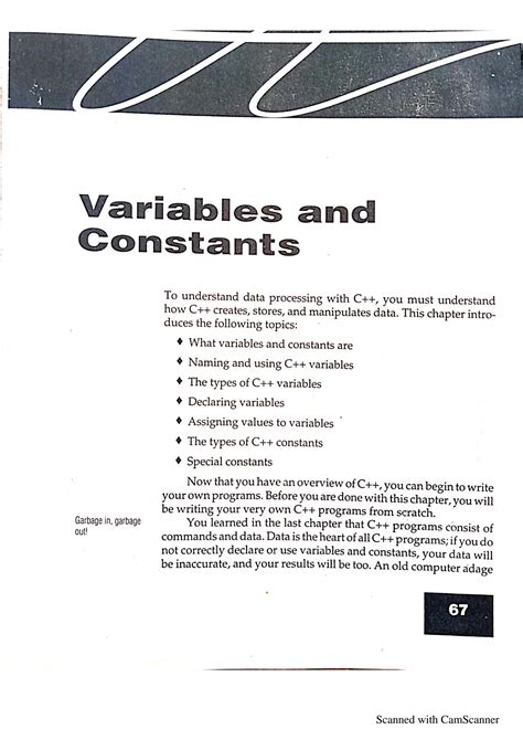 Solution Variables And Constants Chapter 5 Turbo C By Example