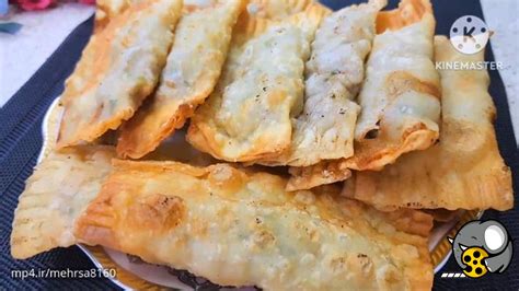 طرز تهیه سمبوسه گوشت فیلو