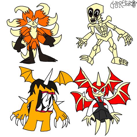 Monster Teamocs By Cyberstar88 On Deviantart