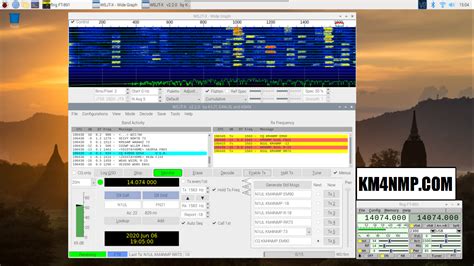 Updating To WSJT X General Release On The Raspberry Pi Using The GUI KM NMP