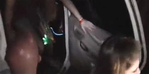 Gorgeous Spring Break Girls Dancing Topless Part 1