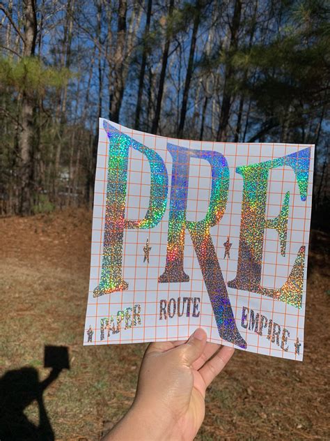 Paper Route Empire Vinyl Car Decal Pre Etsy