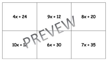 Simplifying Expressions Matching By Magicalmath TPT