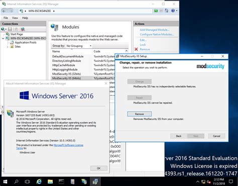 Modsecurity Iis Error 1722 · Issue 948 · Owasp Modsecurity
