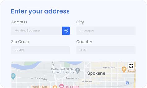 Address Autocomplete Fluent Forms