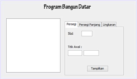 kumpulan komputasi algoritma komputer grafik membuat program bangun
