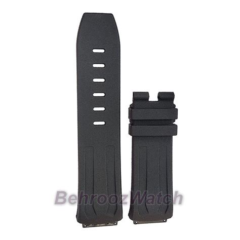 بند ساعت مردانه اودمارپیگه Ap رابر مشکی سربند پیچی قیمت روز