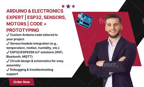 Build Arduino Projects With Esp32 And Sensor Integration By Danielciza