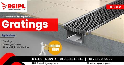 Supplier Of Grating In Madhya Pradesh Rahul Steel India Private Limited