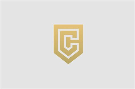 Abstract C Shield Logo
