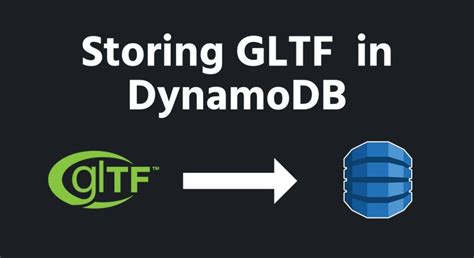 Samuel Gregson On Linkedin Gltf Aws Blogpost Dynamodb Nodejs