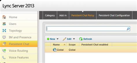 Tutorial Setting Up And Installing Persistent Chat For Lync Server