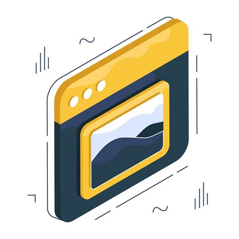 Conceptual Isometric Design Icon Of Web Gallery 36352859 Vector Art At