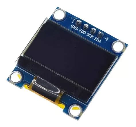 Display Lcd Gráfico Oled 128x64 096 I2c Branco For Arduino Mercadolivre