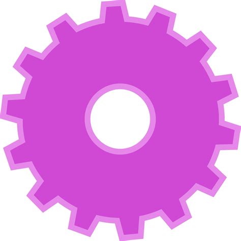 Flat Illustration Of A Cogwheel 24225606 Vector Art At Vecteezy