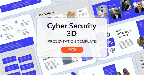 Cyber Security 3d Powerpoint Templates Incl 3d And Neumorphic Envato