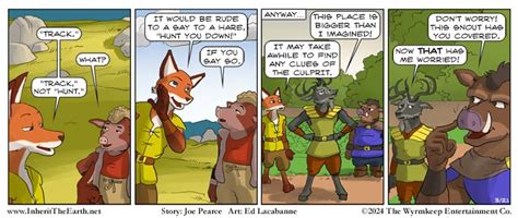 Inherit The Earth Web Comic Maybe The Nose Knows