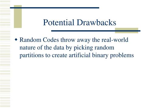 Ppt Using Error Correcting Codes For Efficient Text Categorization With A Large Number Of