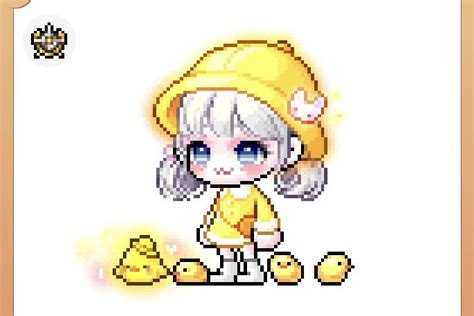 메이플스토리 인벤 귀여운 병아리 시등 코디 메이플스토리 인벤 코디 득템 스크린샷 게시판