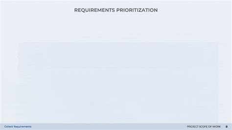 scope prioritization in scope vs out of scope slide project scope of