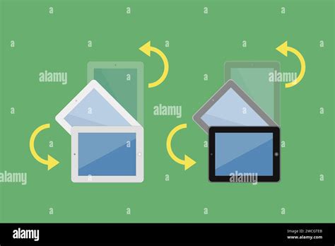 Digital Display Tablet Screen Turning Visual Instruction For Using