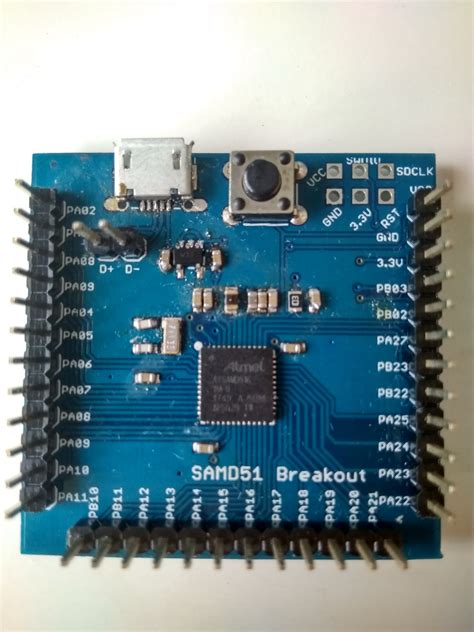 Gallery SAMD Minimal Breakout Hackaday Io